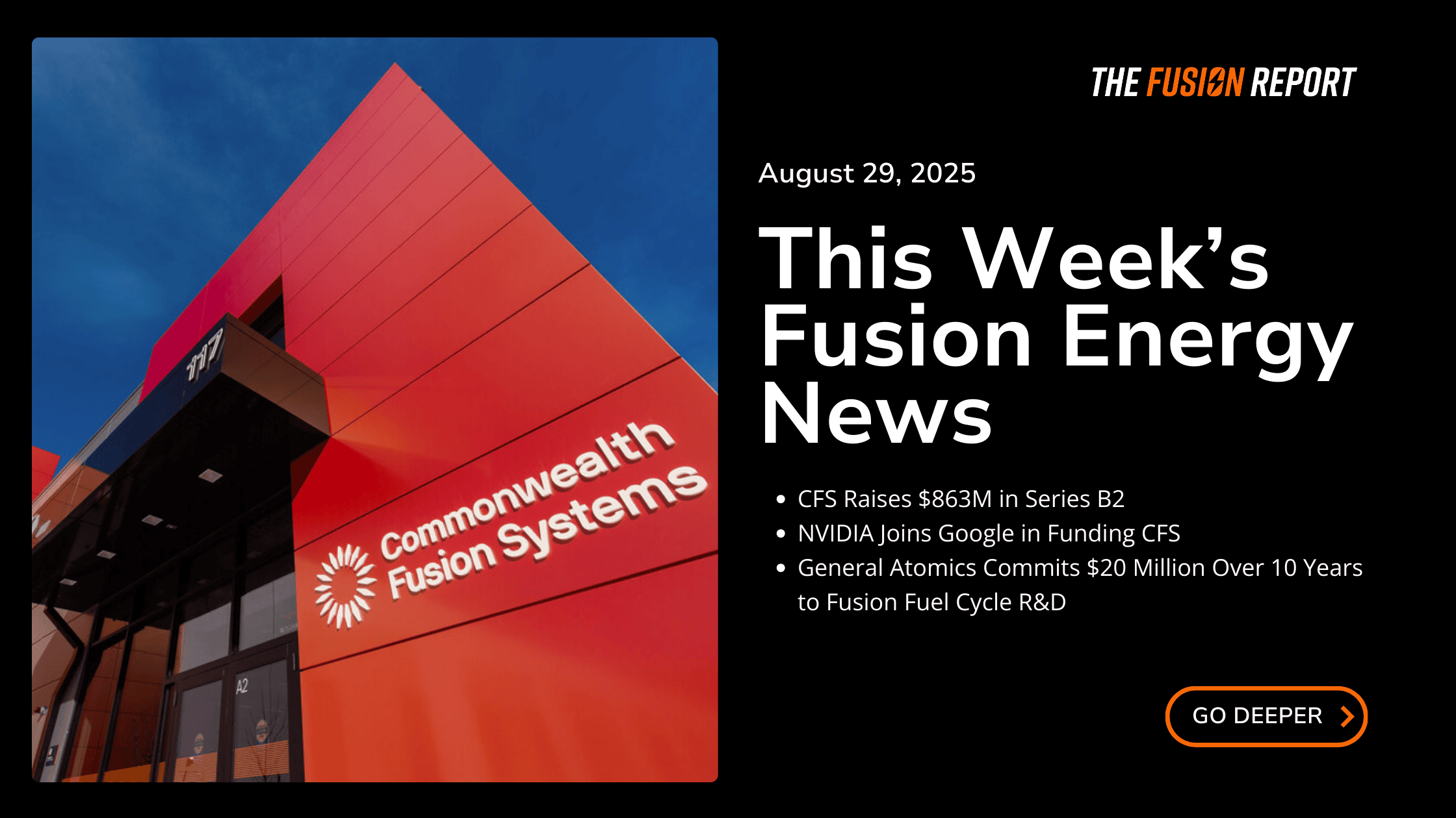 This Week’s Fusion News: August 29, 2025 - The Fusion Report