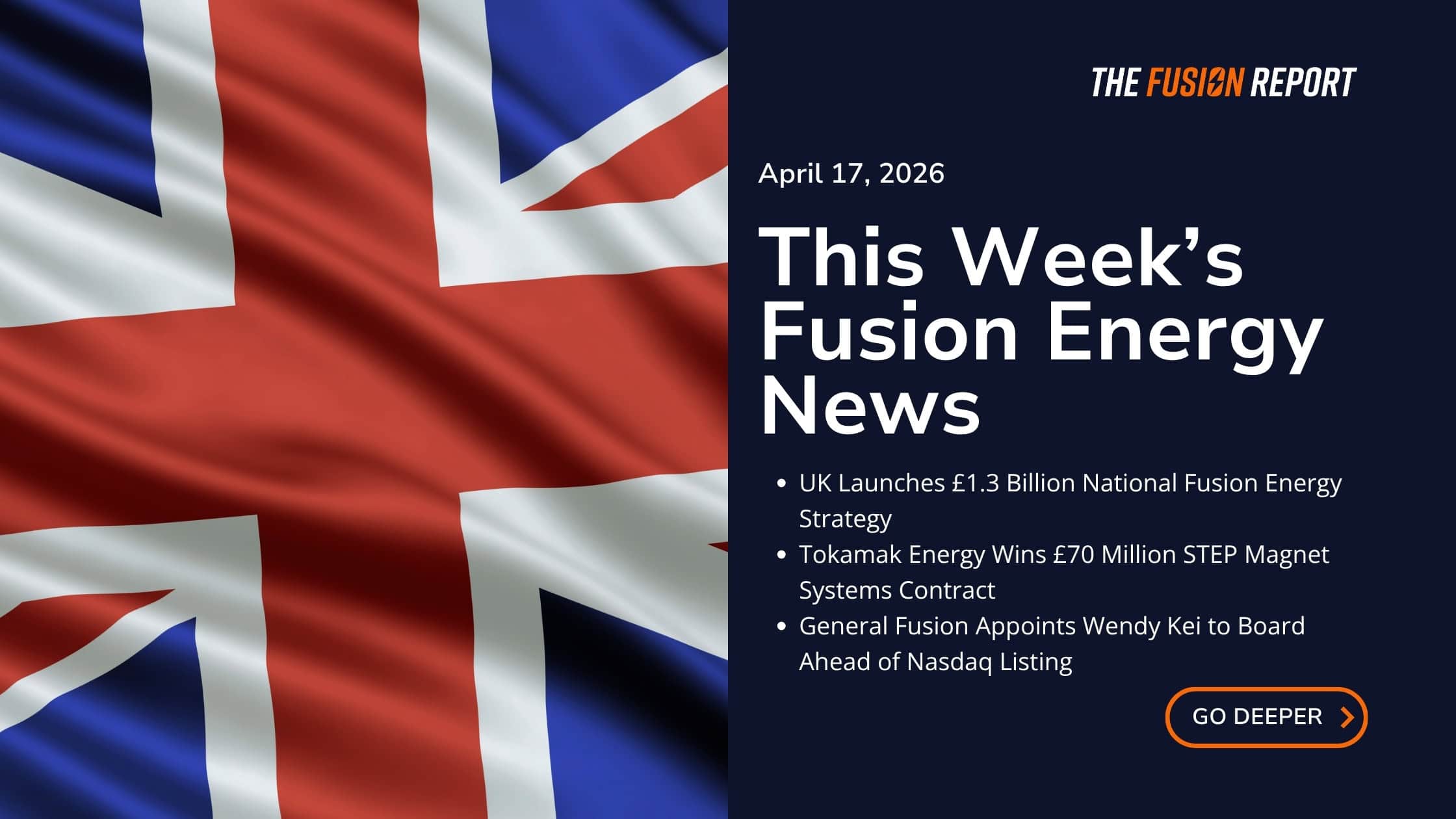 This Week’s Fusion News: April 17, 2026 - The Fusion Report