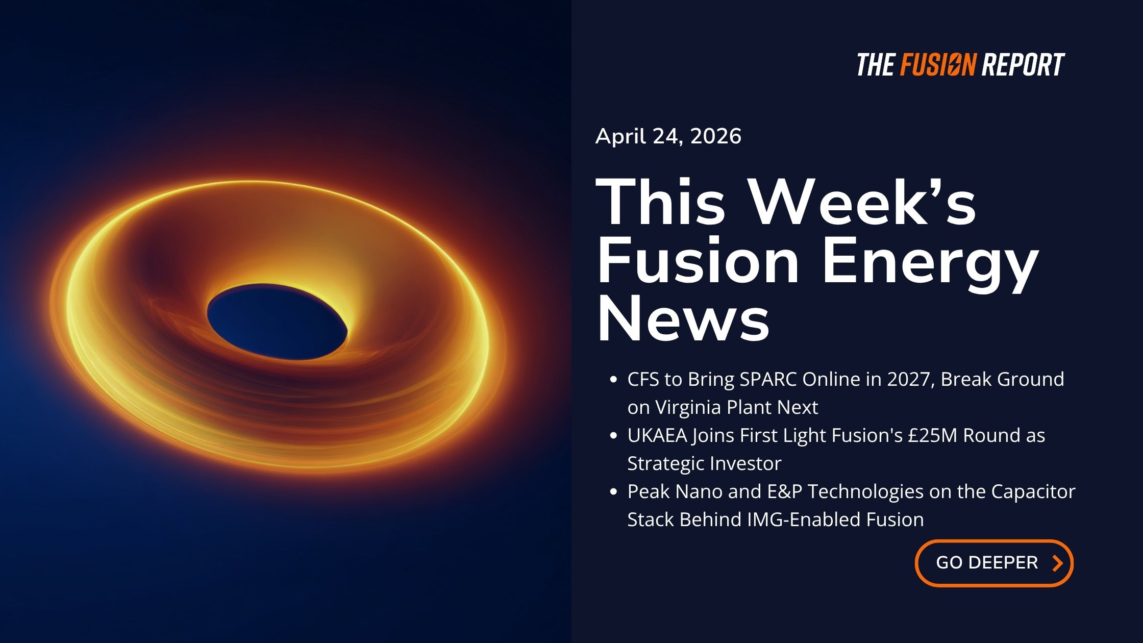 This Week S Fusion News April 24 2026 The Fusion Report